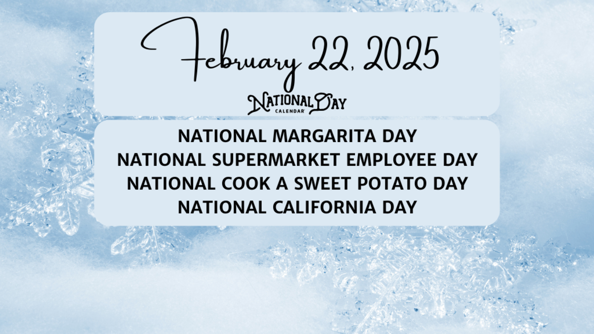 FEBRUARY 22, 2025 | NATIONAL MARGARITA DAY | NATIONAL SUPERMARKET ...