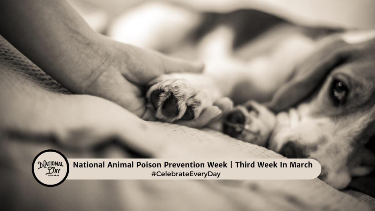 NATIONAL ANIMAL POISON PREVENTION WEEK | Third Week In March - National ...
