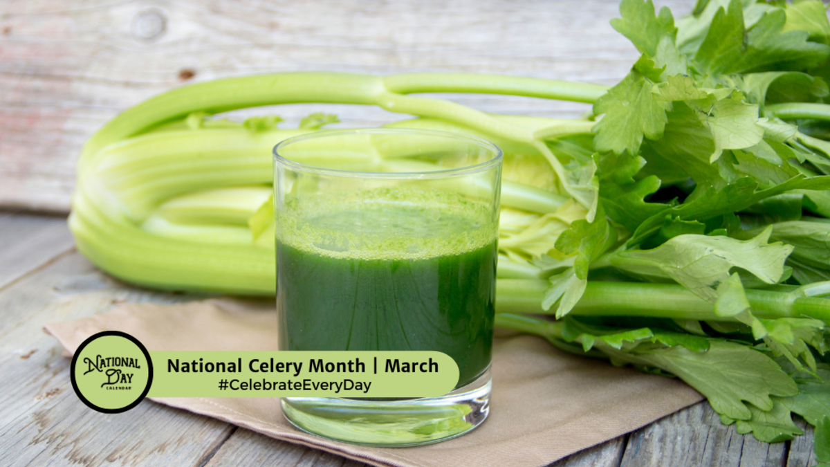 NATIONAL CELERY MONTH | March - National Day Calendar