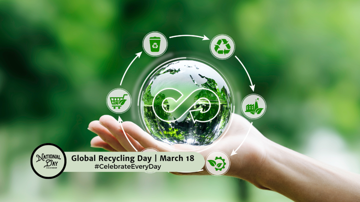 GLOBAL RECYCLING DAY | March 18 - National Day Calendar