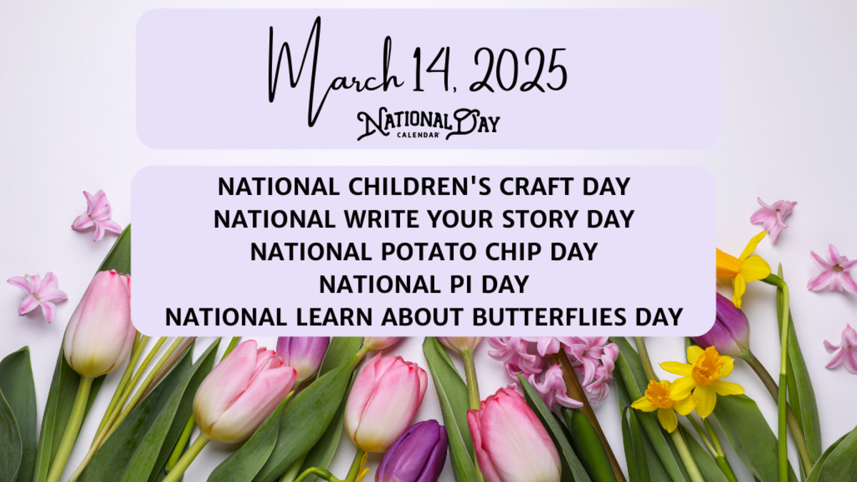 MARCH 14, 2025 | NATIONAL CHILDREN'S CRAFT DAY | NATIONAL WRITE YOUR ...