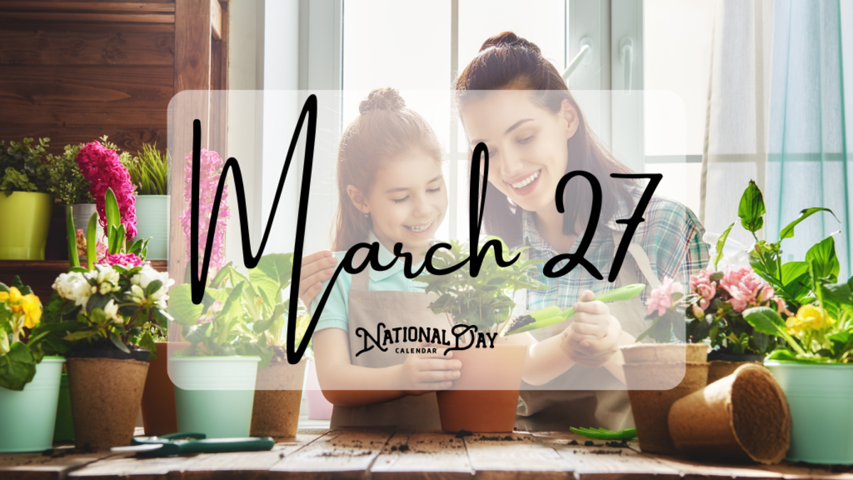 MARCH 27 | Birthdays and Events - National Day Calendar