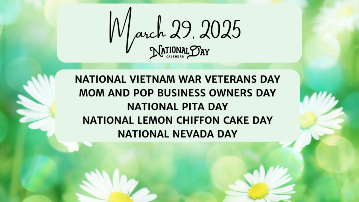 MARCH 29, 2025 | NATIONAL VIETNAM WAR VETERANS DAY | MOM AND POP ...